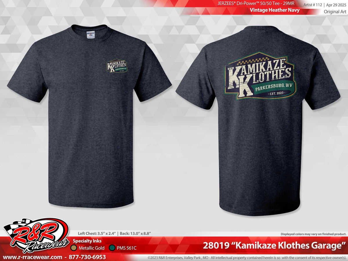 Kamikaze Klothes (Heather Navy)